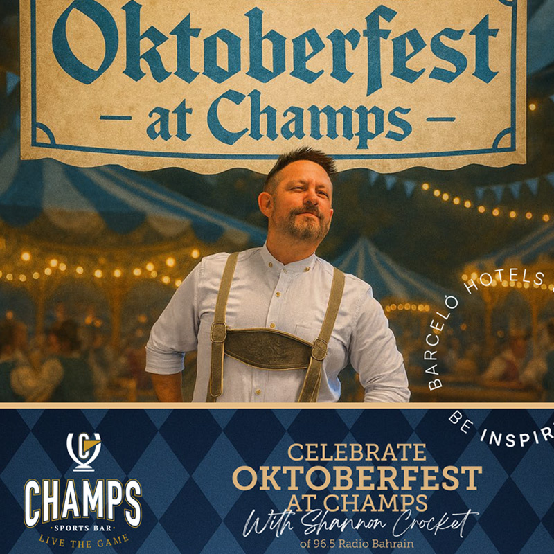 Oktoberfest Celebration at Barceló Hotel & Residence - Bahrain This Month